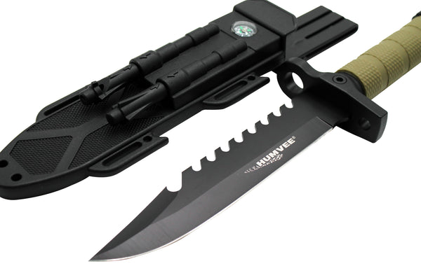 Humvee Next-Gen Survival Knife - Tan – CampcoShop